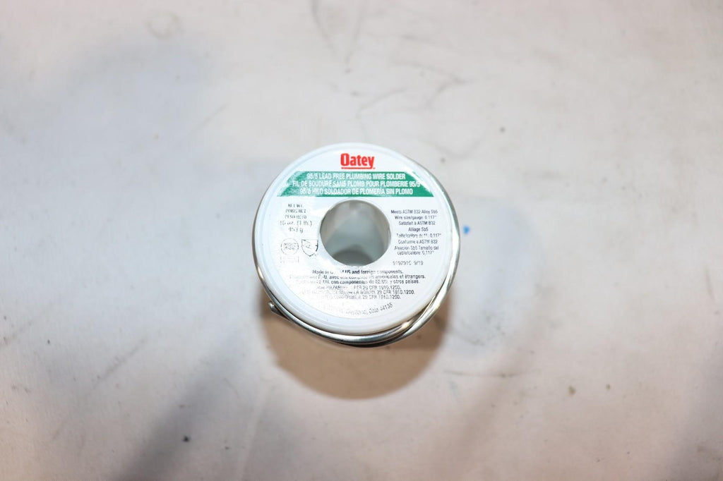 OATLEY 22018 95/5 1LB LEAD FREE PLUMBING SOLDER
